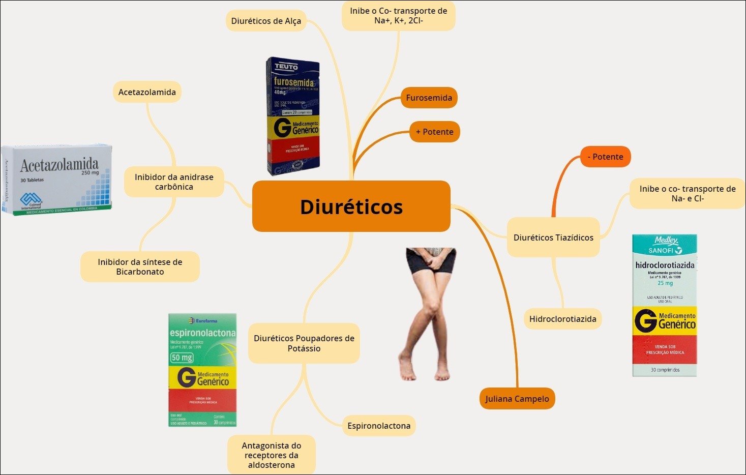 Mapas Mentais sobre DIURETICOS - Study Maps
