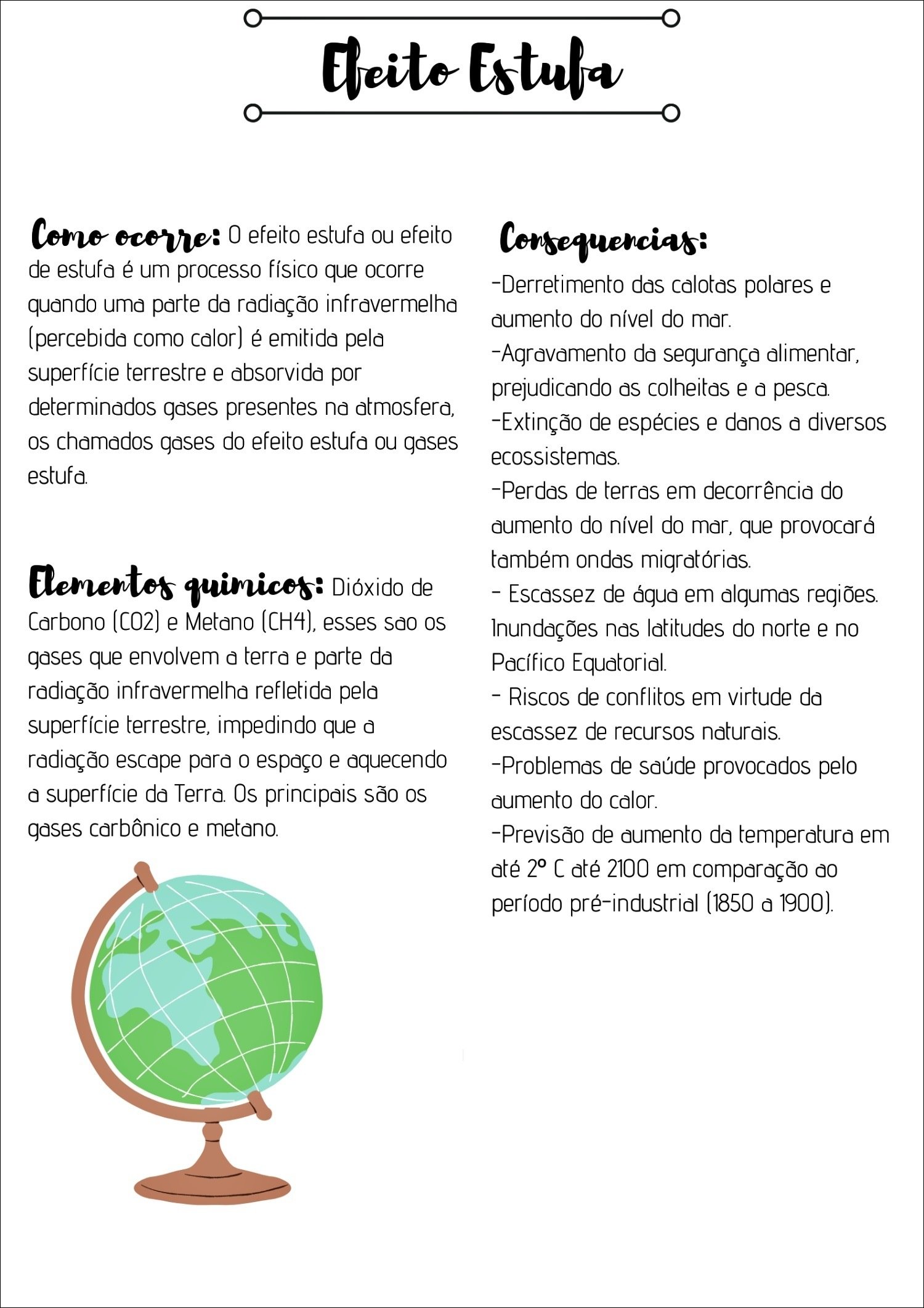 Mapas Mentais sobre EFEITO ESTUFA - Study Maps Mapas Mentais sobre EFEITO ESTUFA - Study Maps
