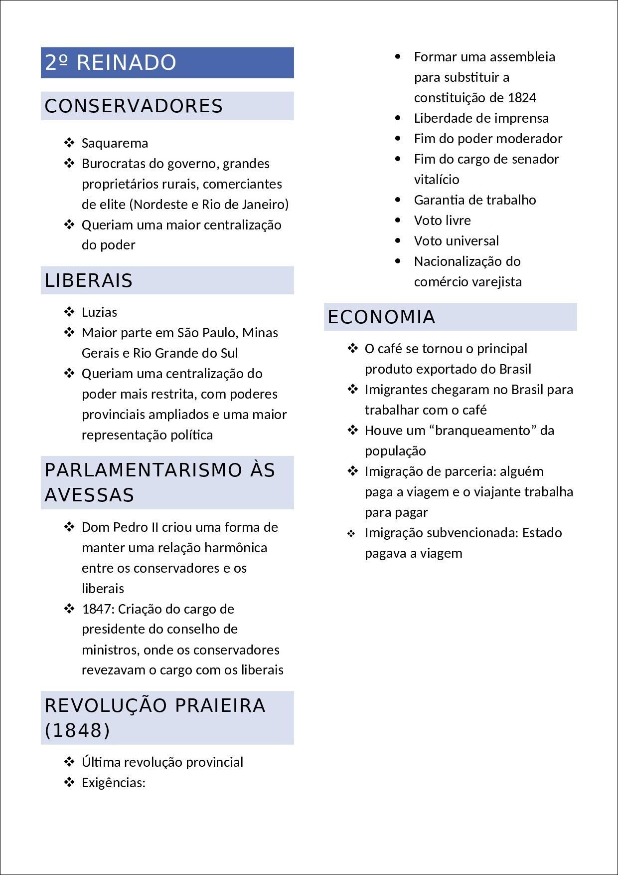 Mapas Mentais sobre CONSTITUIÇÃO DE 1824 - Study Maps